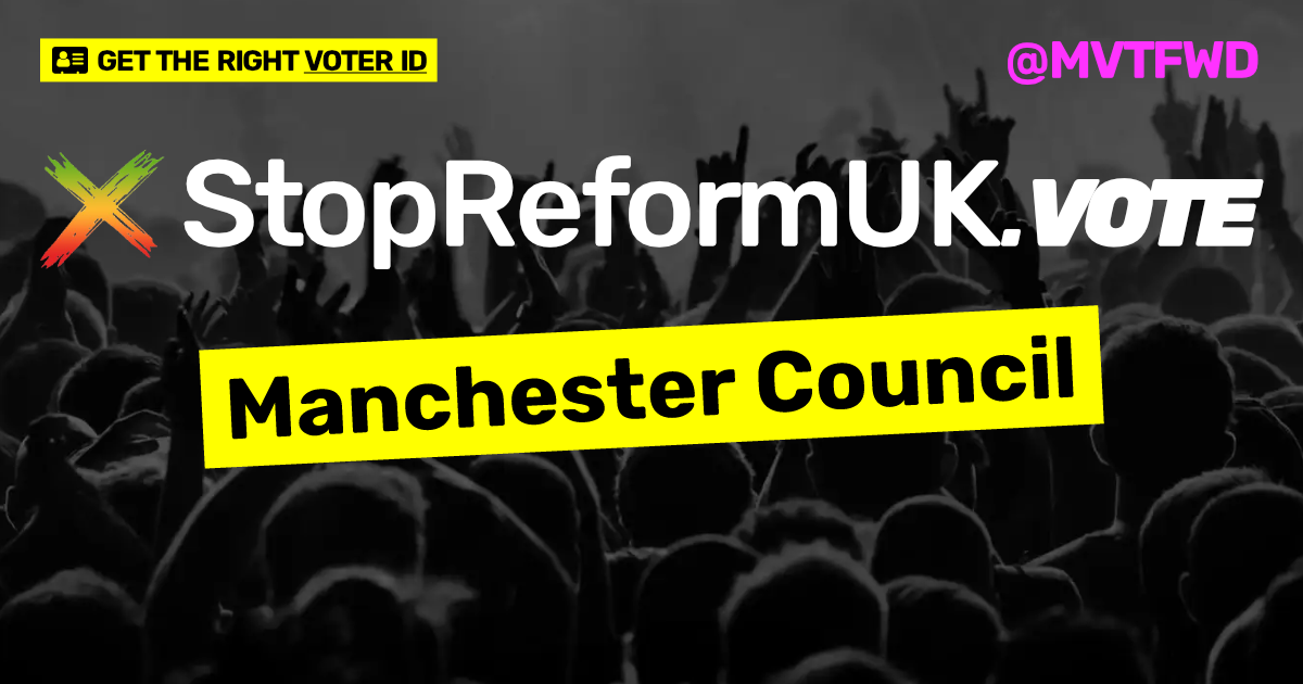 Stop the Tories and Reform in Woodhouse Park, Manchester Council ...