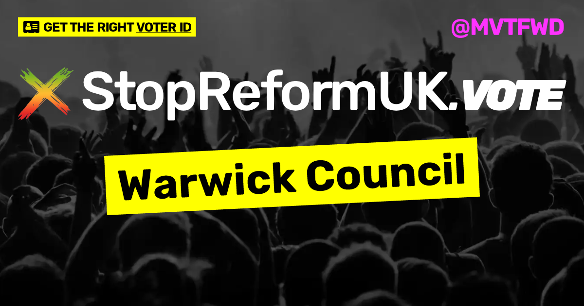 Stop the Tories and Reform in Kenilworth Park Hill, Warwick Council | StopReformUK.vote